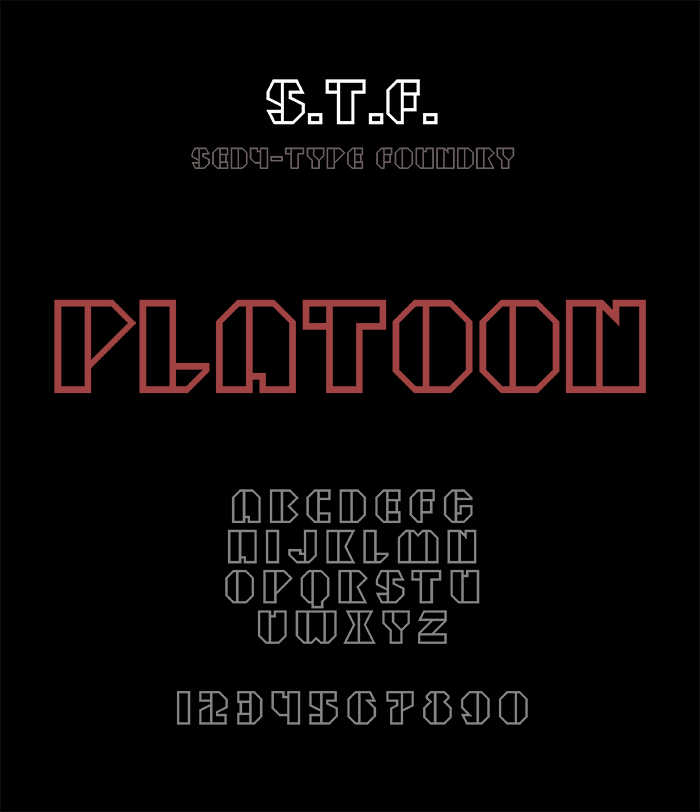 STF_PLATOON | FontStruct